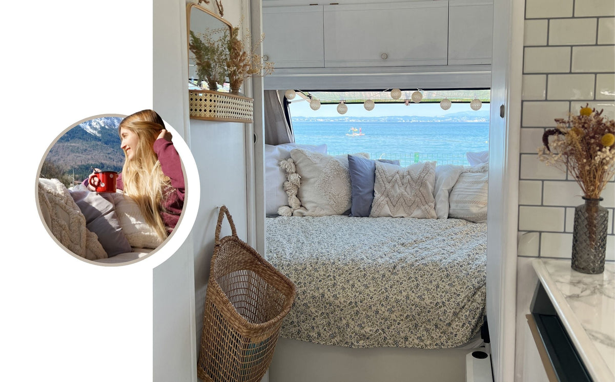 Wohnwagen Renovierungs- Inspiration: Jolina – Wildnest Glamping